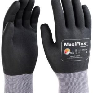Maxiflex Endurance Fully Coated Glove. Nitrile Dots Give Improved Grip