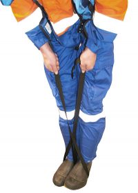 Suspension Trauma Straps take pressure off the groin area in a fall