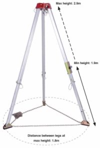 Tripod Solid Head Adjustable Height From 1.9m To 2.9m