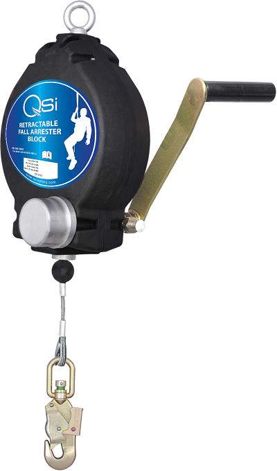 20 metre Retractable Block with Retrieval Winch suitable for rescue work