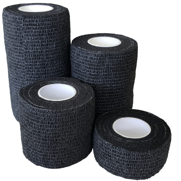 White Cohesive bandage, 5cm, Elastic Cohesive Support Bandage