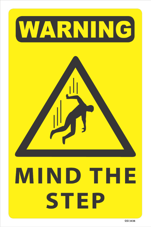 Warning Mind The Step • Safety Online