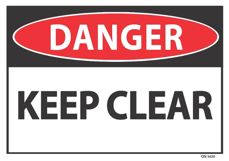 Danger Keep Clear • Safety Online