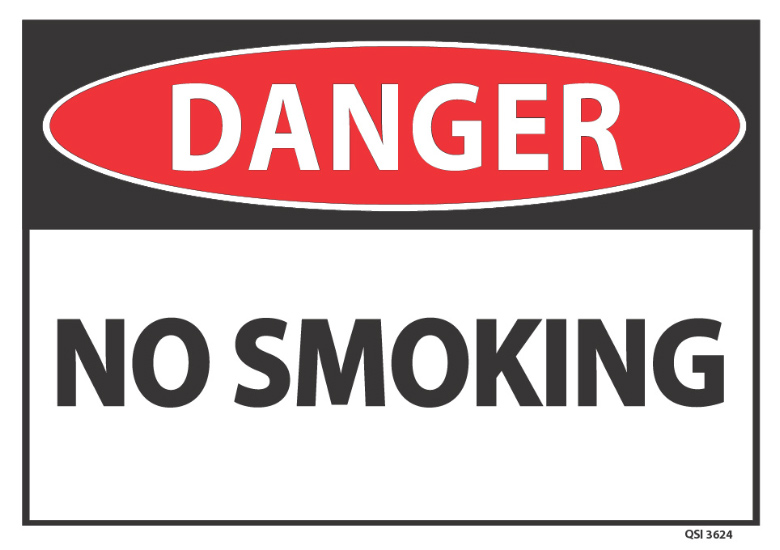 Danger No Smoking • Safety Online