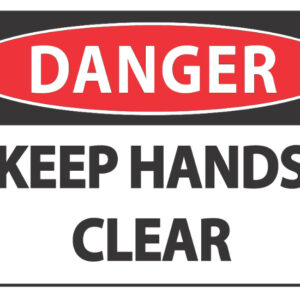 Danger Keep Hands Clear • Safety Online